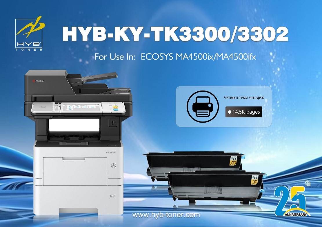 HYB Introduces New Compatible Toner Cartridges for Kyocera Printers - RTM World